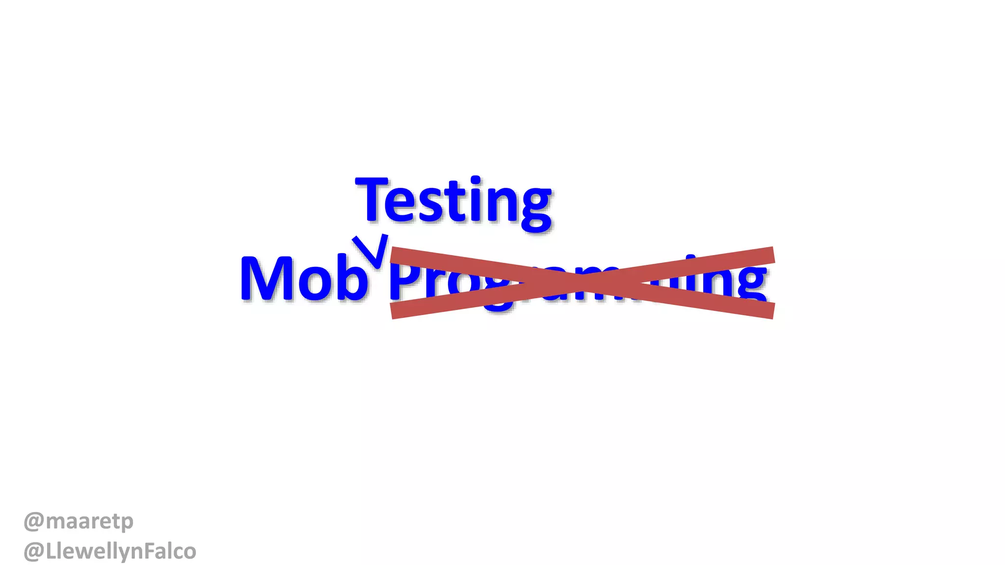 Mob testing | PPT