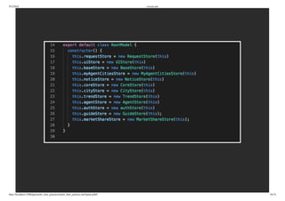 Mobx data management in React | PPT