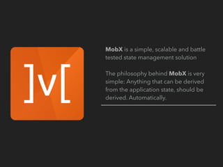 MobX for dummies | PPT