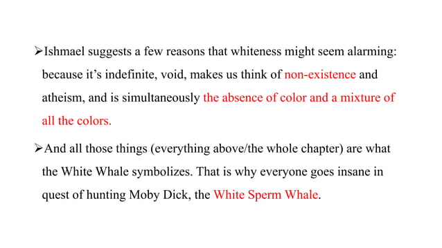 Moby dick | PPT