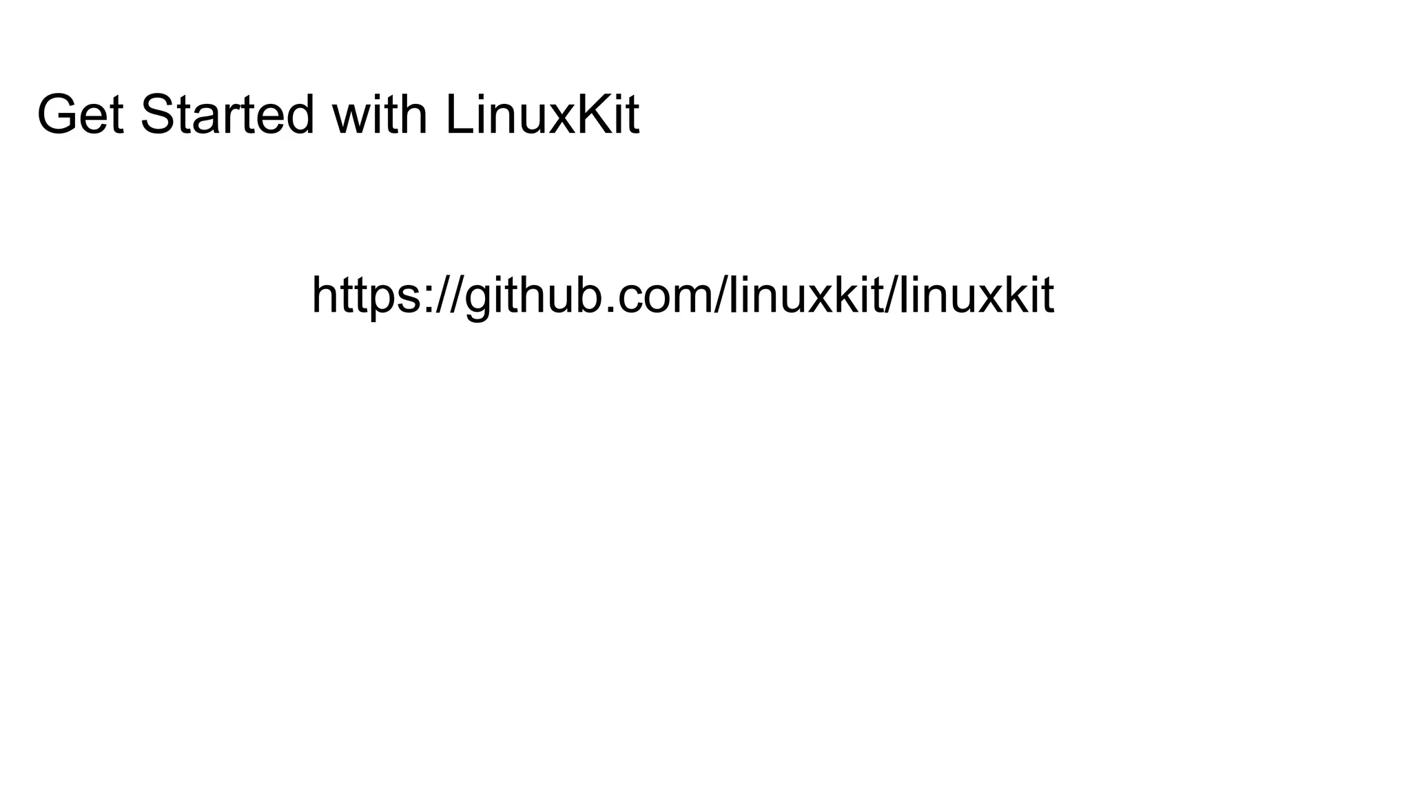 Moby KubeCon 2017 | PPTX | Operating Systems | Computer Software and Applications