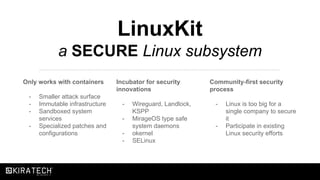 Moby and linux kit, what to expect - Lorenzo Fontana, DevOps Expert at ...
