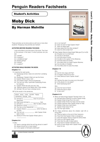 Moby dick | PDF