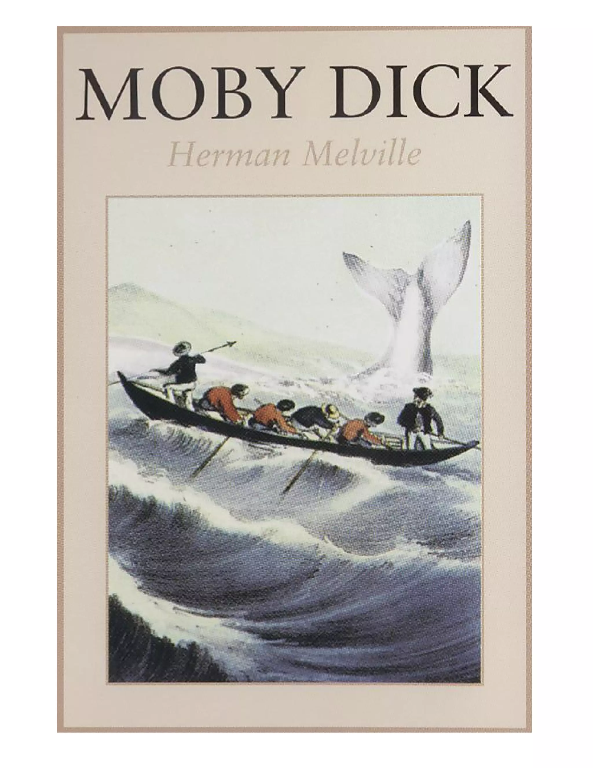 Moby dick - Chapter 1 | PDF