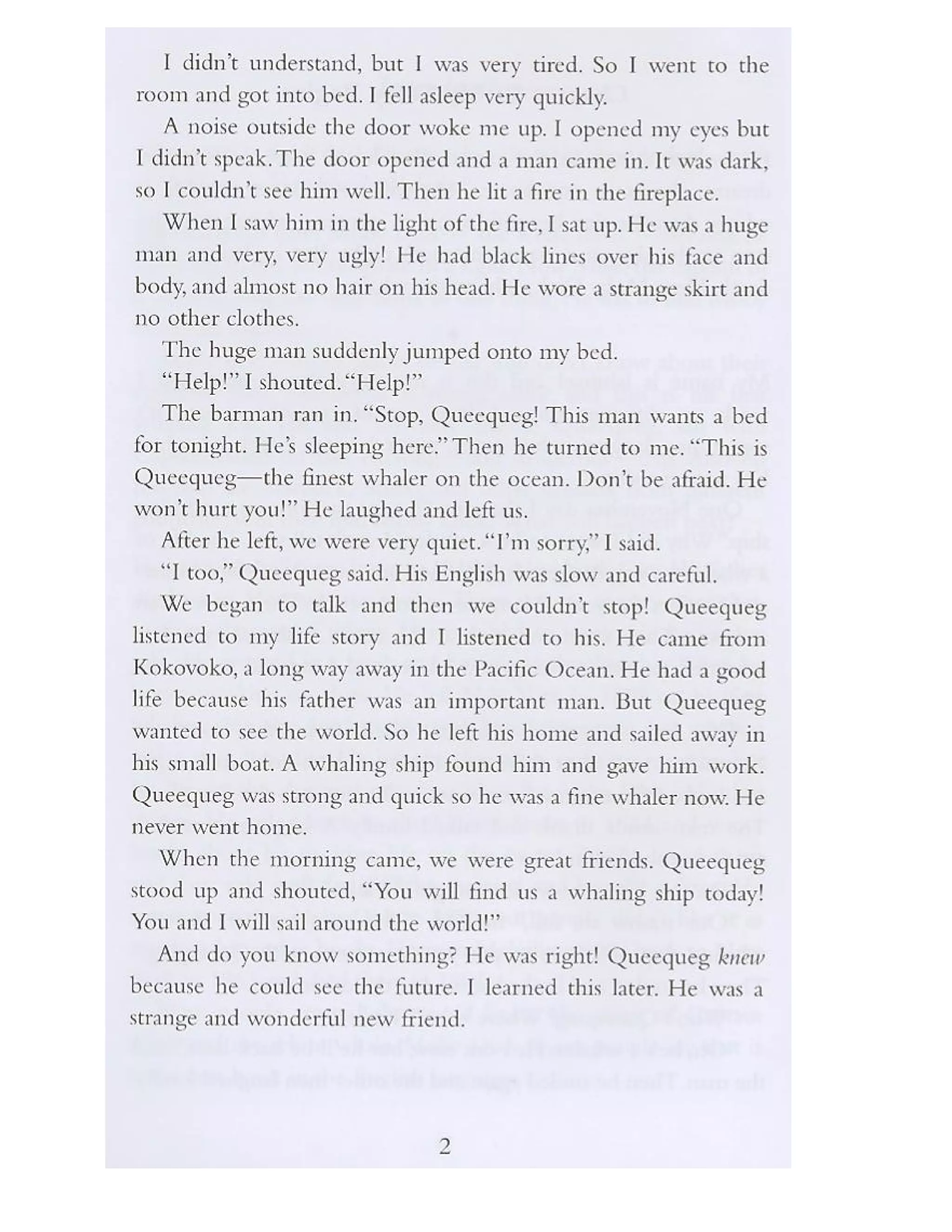 Moby dick - Chapter 1 | PDF