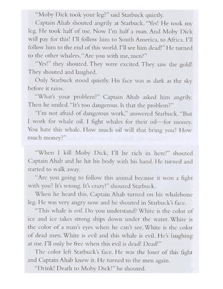 Moby dick chapter 3 | PDF