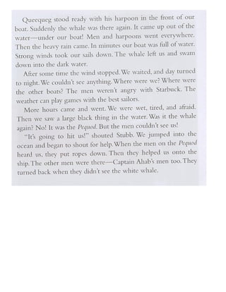 Moby dick chapter 4 | PDF