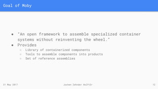 Introduction to the Moby Project | PPT