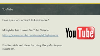 MobyMax Presentation | PDF