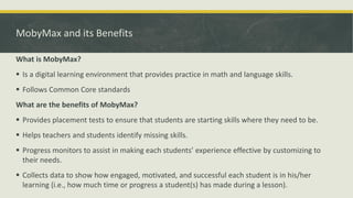 MobyMax Presentation | PDF