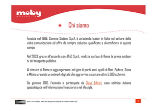 Moby tv | PDF