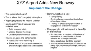 The Management of Change (MOC) in Aviation | PDF
