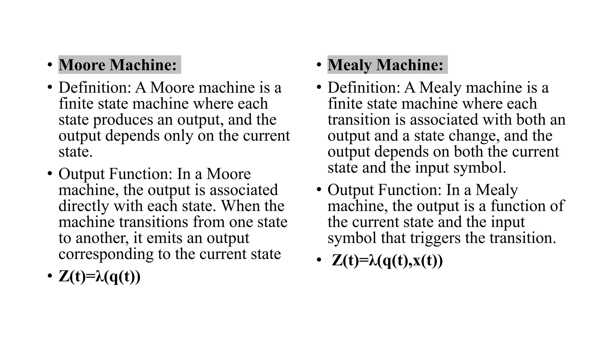 MOC2.PPT[1].pptx introduction to mealy machine and moore machine with ...