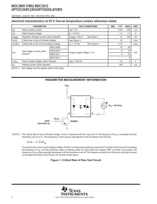 Moc3011 optoacop motores 125 v | PDF