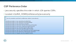 Mocana Cryptography for Java Developers | PPT