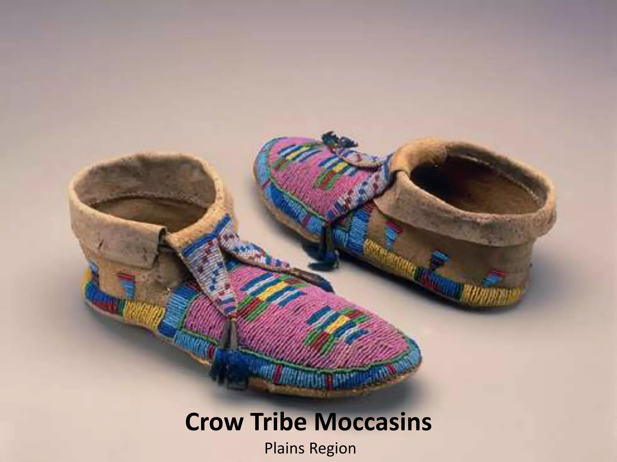Native American Moccasins | PPTX