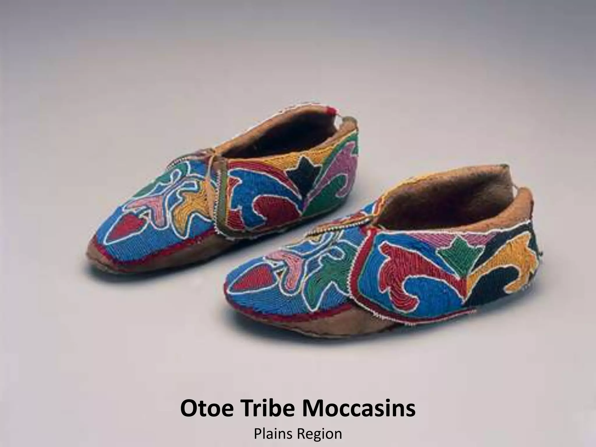 Native American Moccasins | PPTX