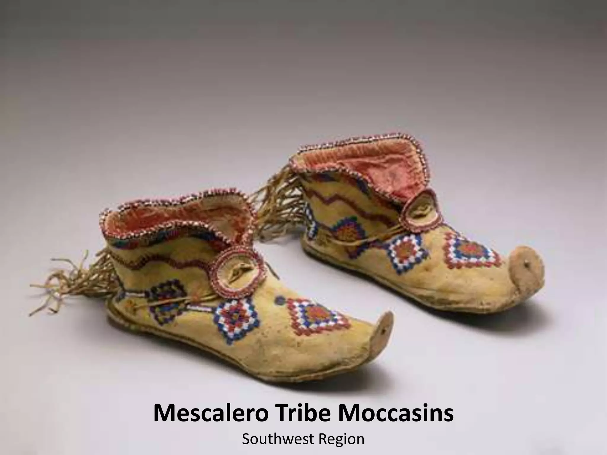 Native American Moccasins | PPTX