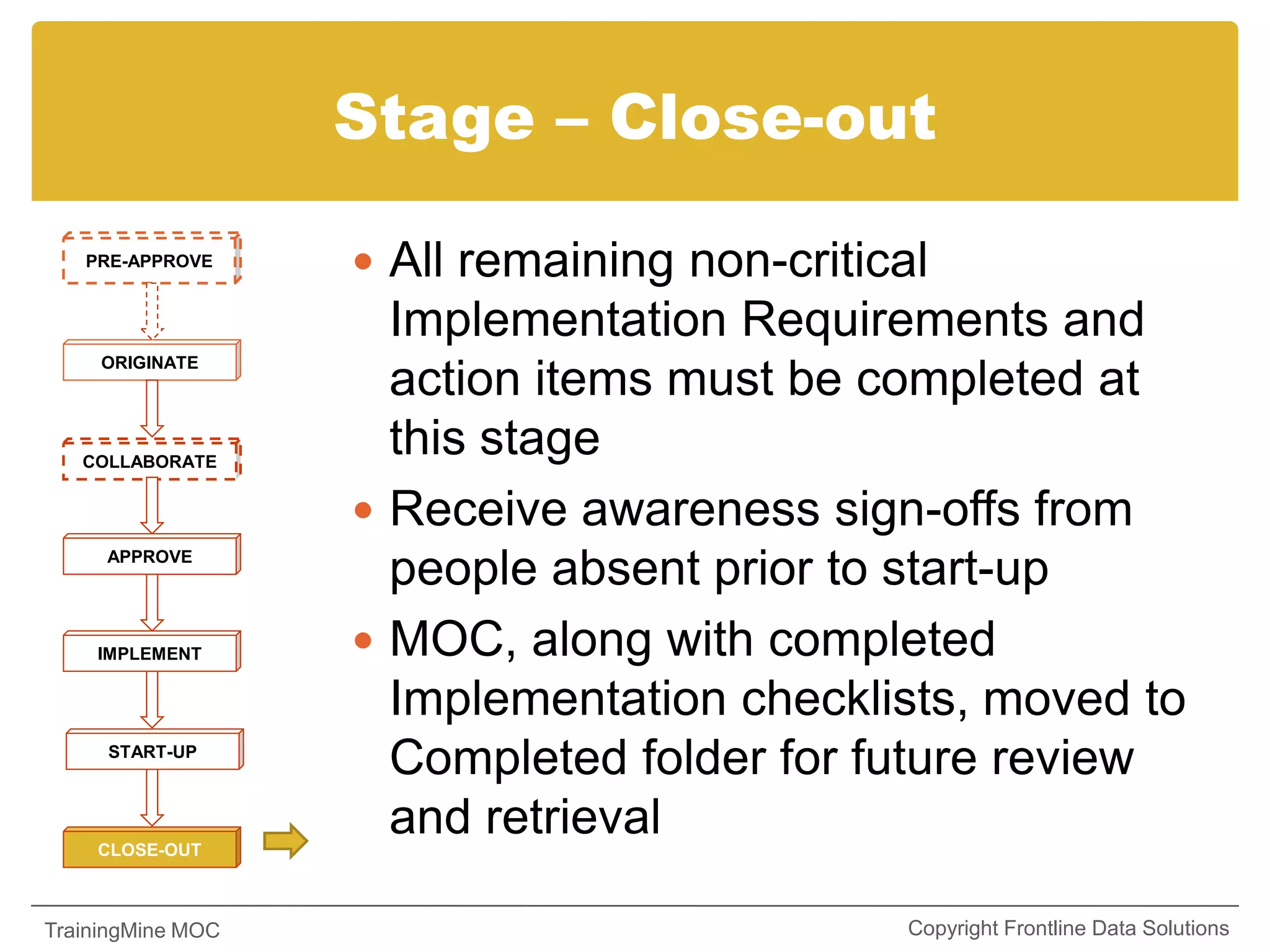 Management of Change (MOC) Concepts | PDF