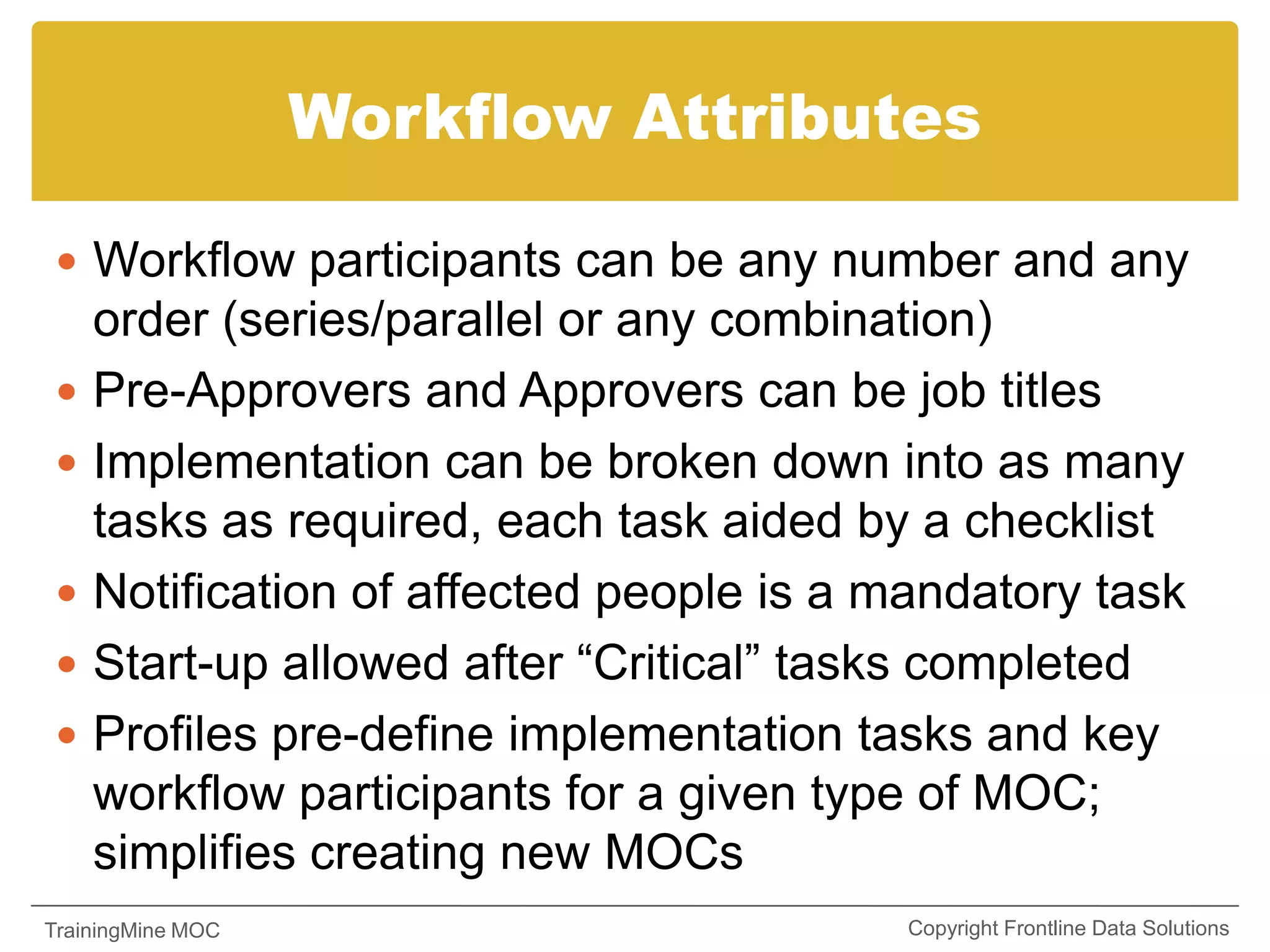 Management of Change (MOC) Concepts | PDF