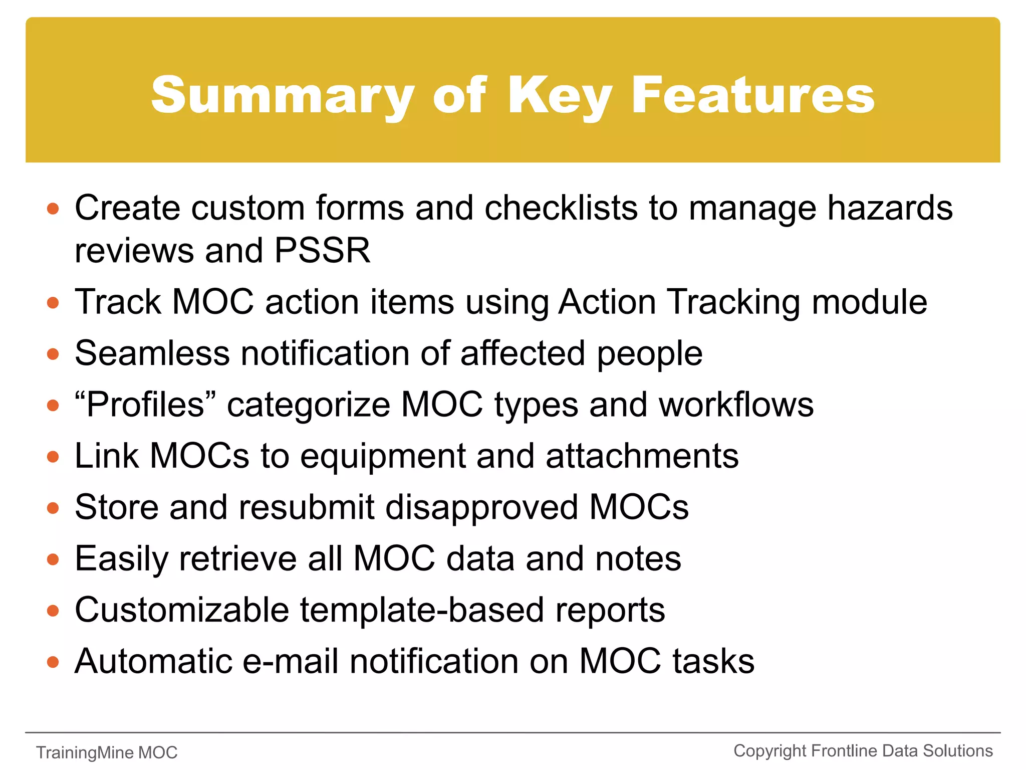 Management of Change (MOC) Concepts | PDF