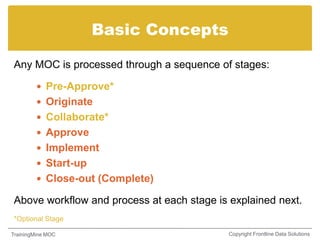 Management of Change (MOC) Concepts | PDF