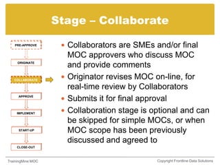 Management of Change (MOC) Concepts | PDF