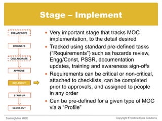 Management of Change (MOC) Concepts | PDF
