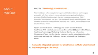 MocDoc Ayurveda Management System | PDF