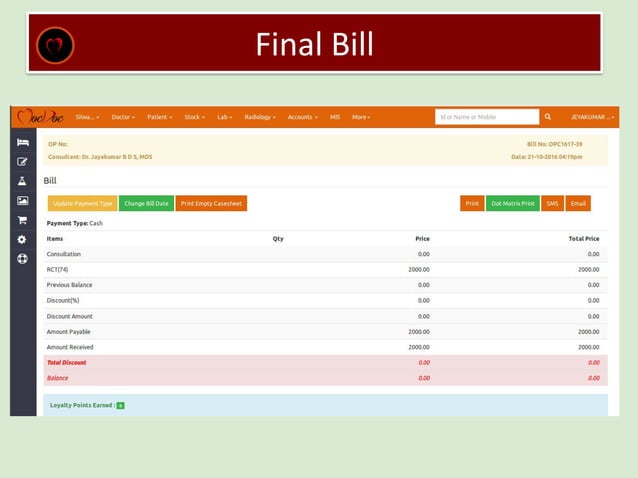 MocDoc IVF Management System | PPT