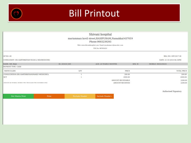 MocDoc Ortho Management System | PPT