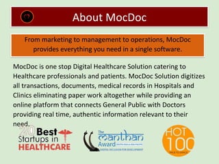 MocDoc Ortho Management System | PPT