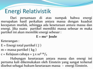 Bab Relativitas | PPTX