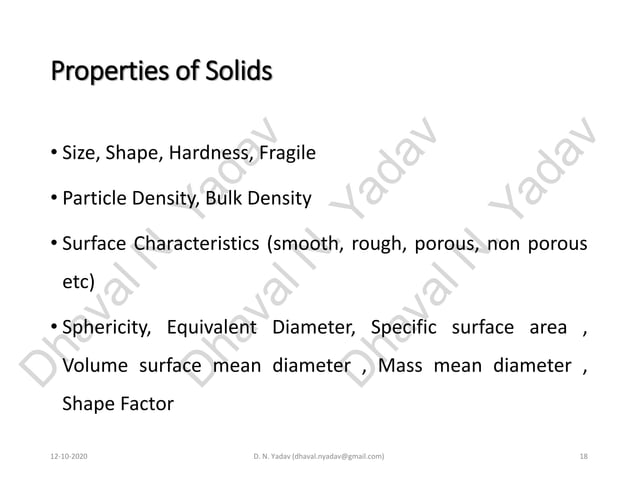 Mo ch 1_properties of particulate solid_complete_10.12.2020 | Chemistry ...