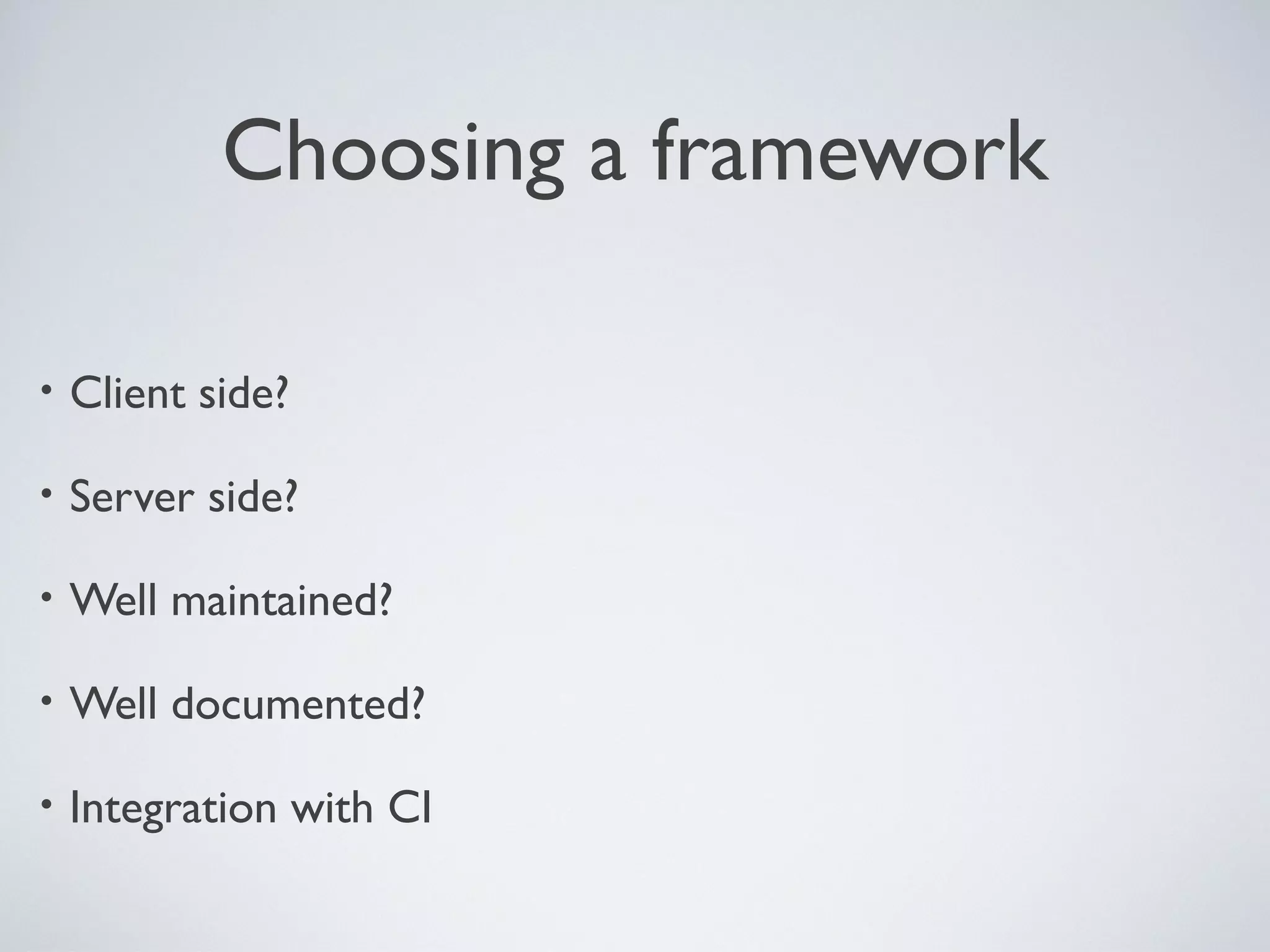 Javascript Testing Mocha Chai Ppt