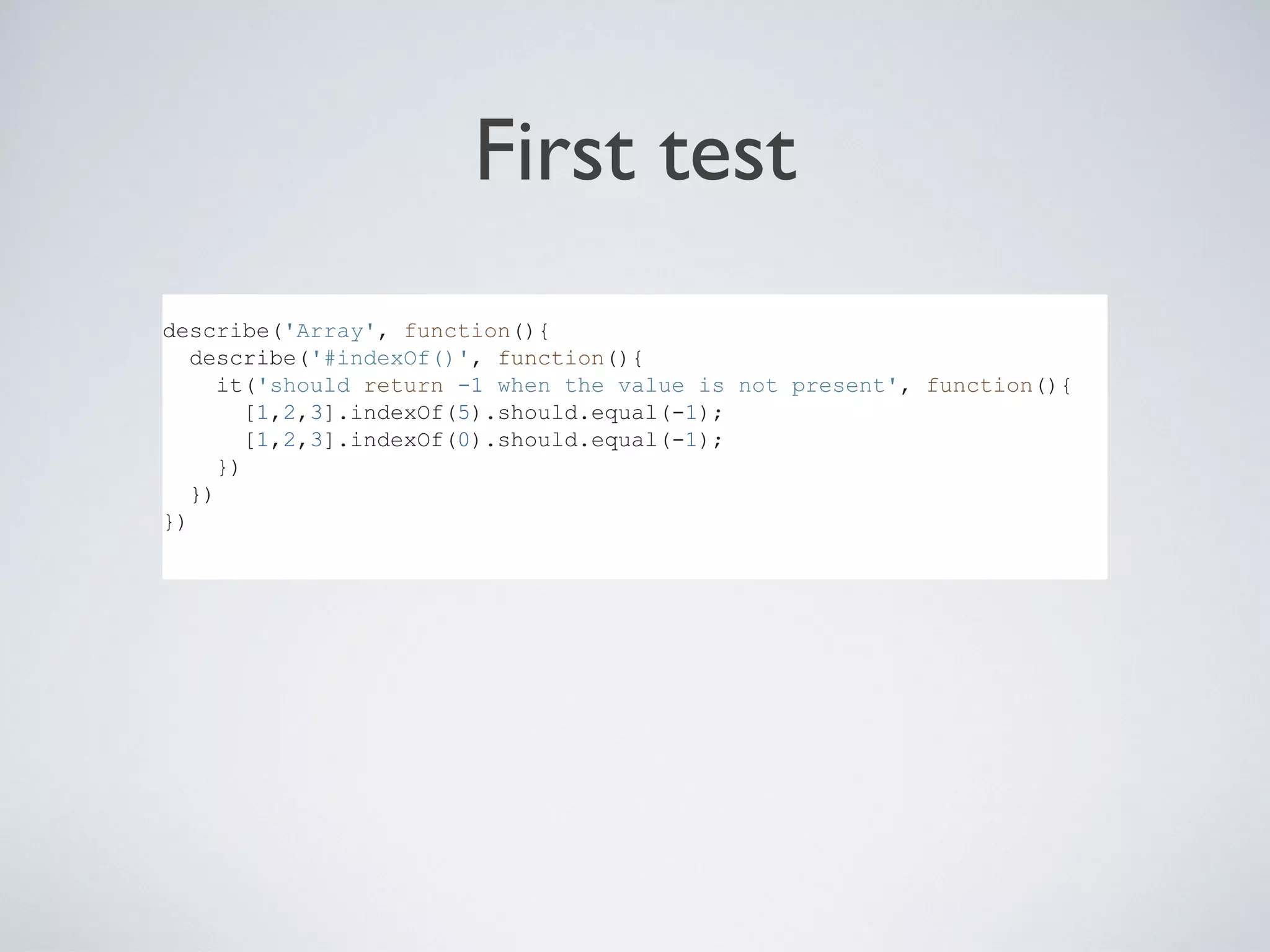 Javascript Testing Mocha Chai Ppt