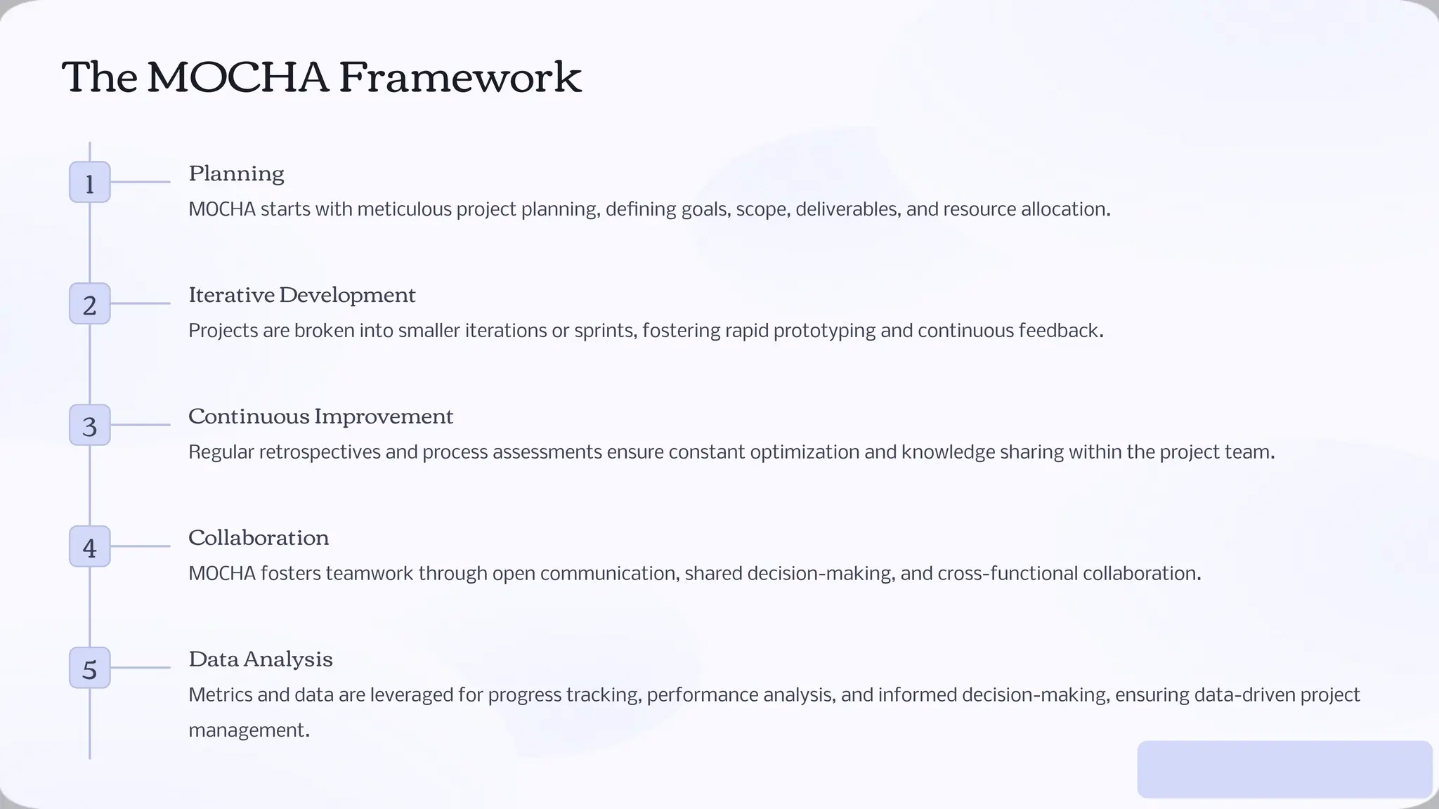 MOCHA Project Management: A Comprehensive Guide | PDF
