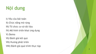 Xây dựng hệ thống quản lý sân bóng sử dụng Yii Framework | PPTX