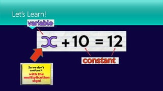 Mock class math class | PPT