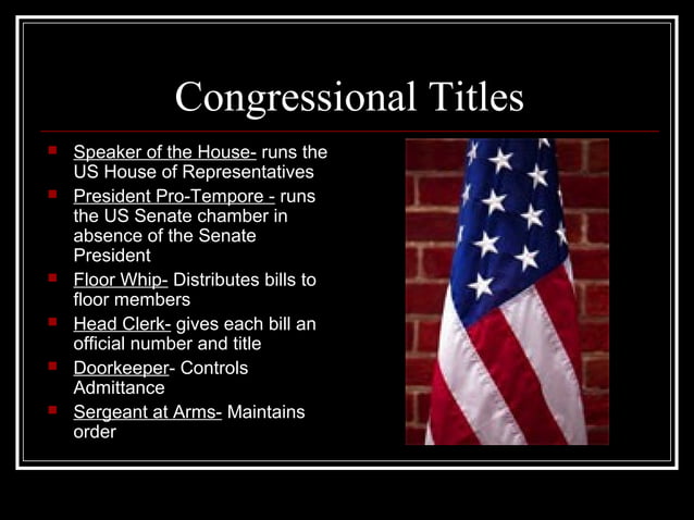 Mock Congress | PPT