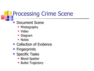 Mockcrimescene | PPT