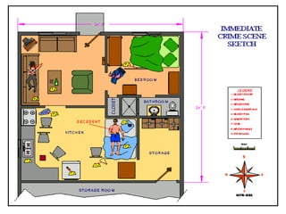 Mock crime scenes activity | PPTX
