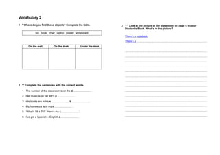 MOCK EXAM STARTER UNIT MOSAIC 1 | PPT