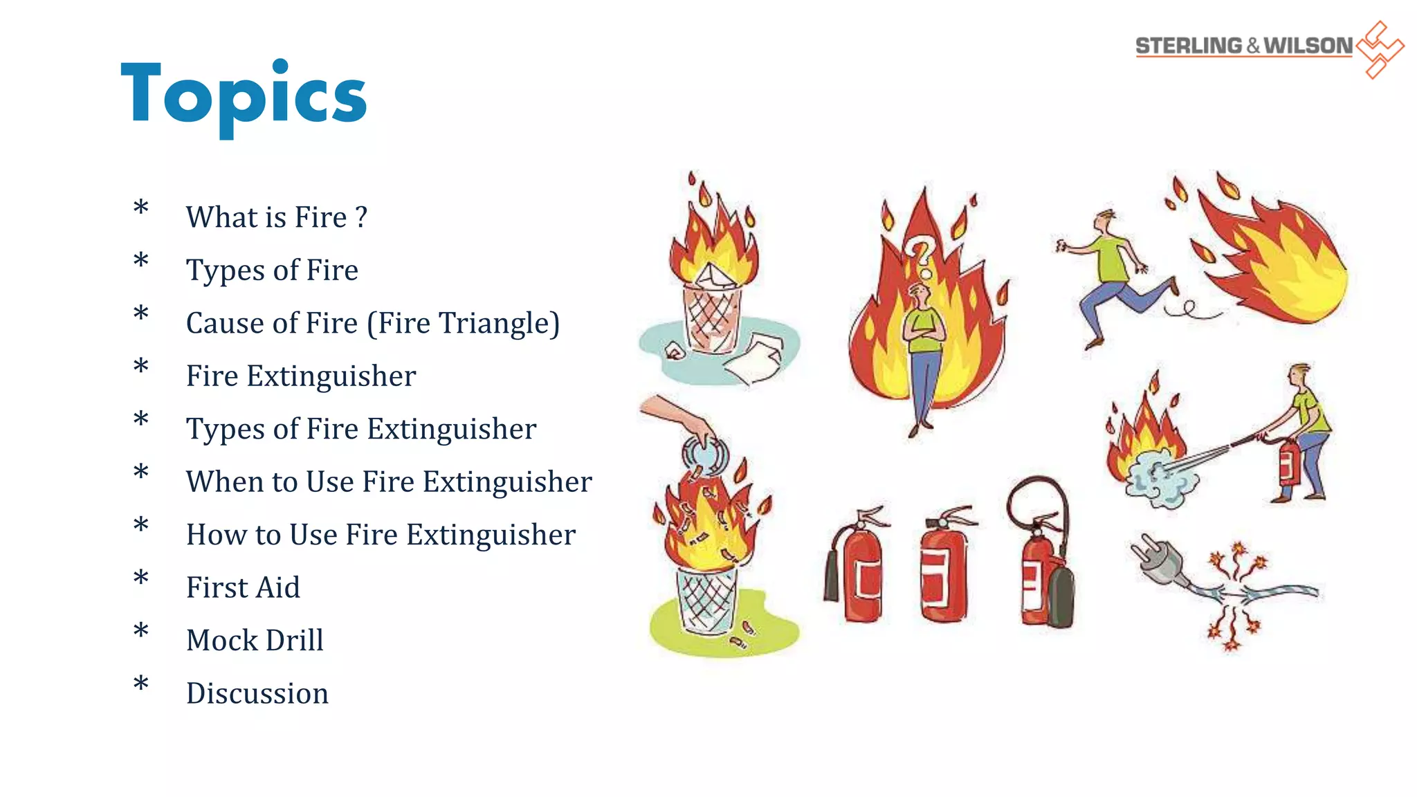 Mock & Fire Drill - Fire Safety | PPTX