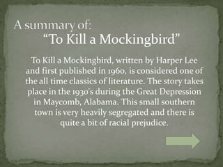 Mockingbird | PPTX