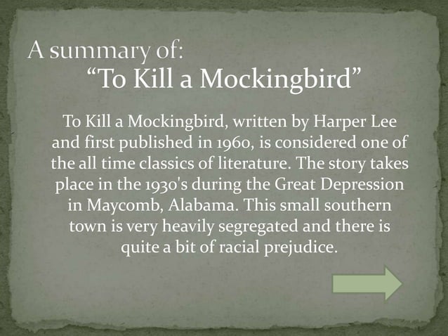 Mockingbird | PPT