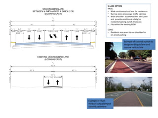 Mockingbird Lane (Midland Dr. to Holiday Hill Rd.) | PDF