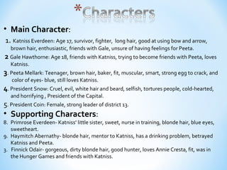 Mockingjay Characters List