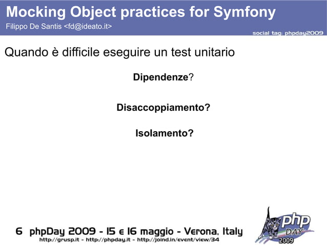 Mocking Objects Practices Ppt