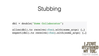 Mocking & Stubbing | PPT
